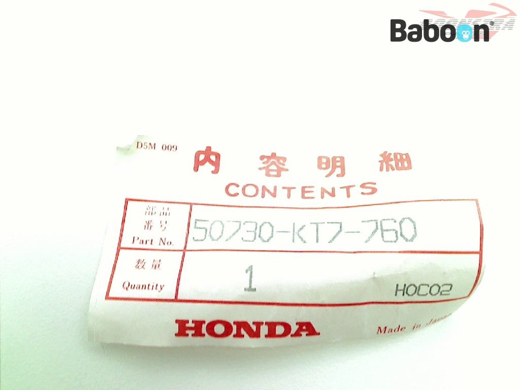 Honda CB 1000 1993-1996 (CB1000 BIG ONE) Foot Peg Rear Left New Old ...