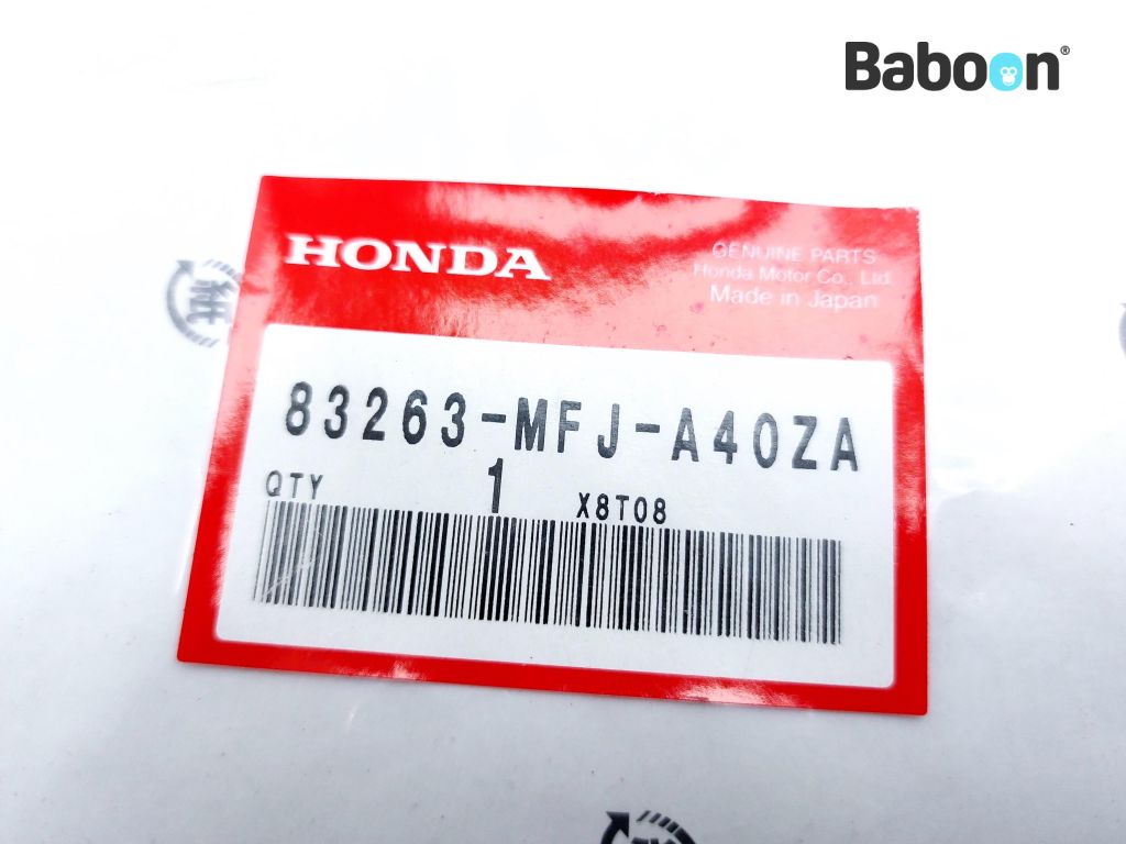 Honda CBR 600 RR 2007-2012 (CBR600RR PC40) Decal / Transfer (83263-MFJ ...