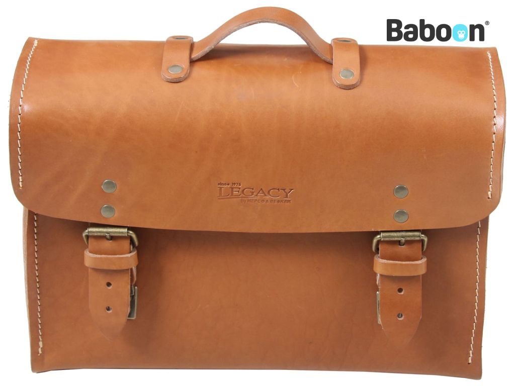 Hepco & Becker Bag Right C-Bow Legacy Brown | Baboon Motorcycle Parts