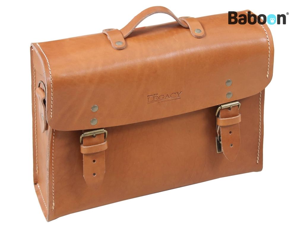 Hepco & Becker Bag Right C-Bow Legacy Brown | Baboon Motorcycle Parts