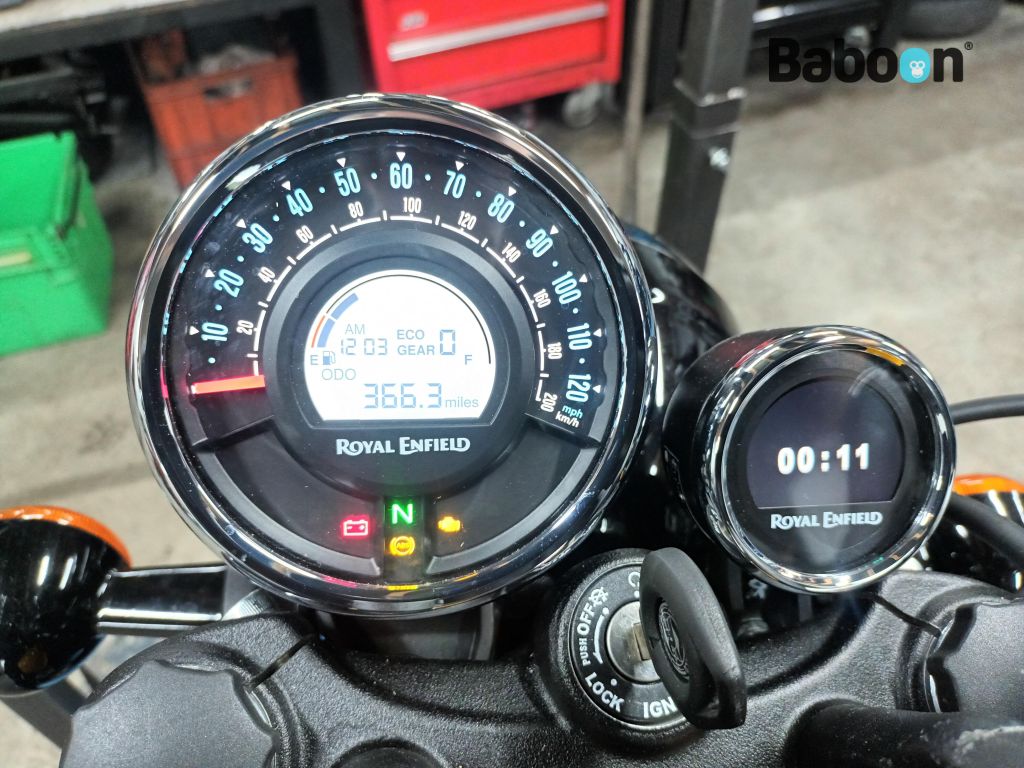 Royal Enfield Meteor 350 2021-> Gauge / Speedometer MPH | Baboon ...