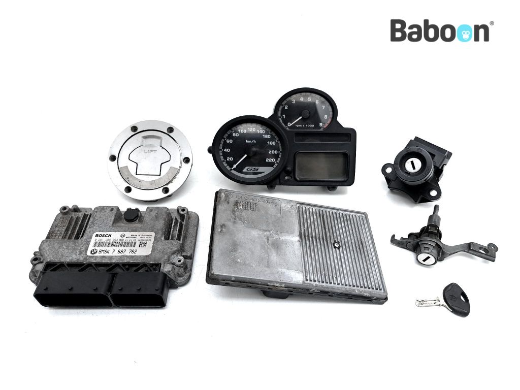 BMW R 1200 GS 2004-2007 (R1200GS 04) Schloßsatz mit Wegfahrsperre ...