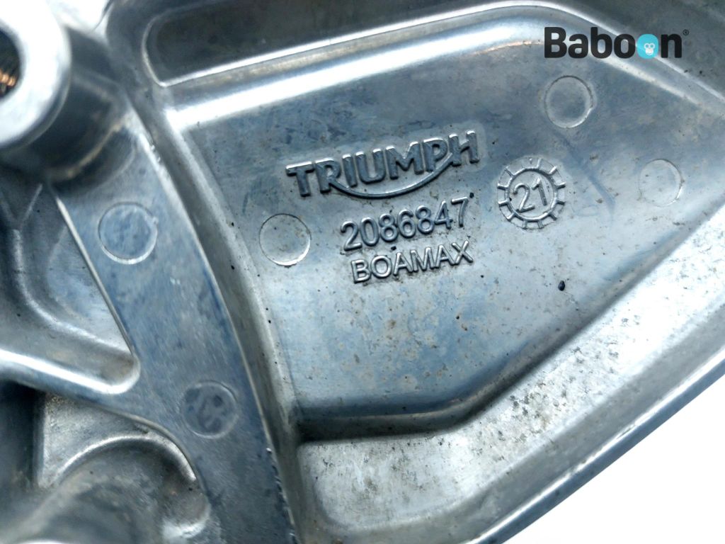 Triumph Trident 660 2020-> Footrest Hanger / Bracket Set Front Right ...